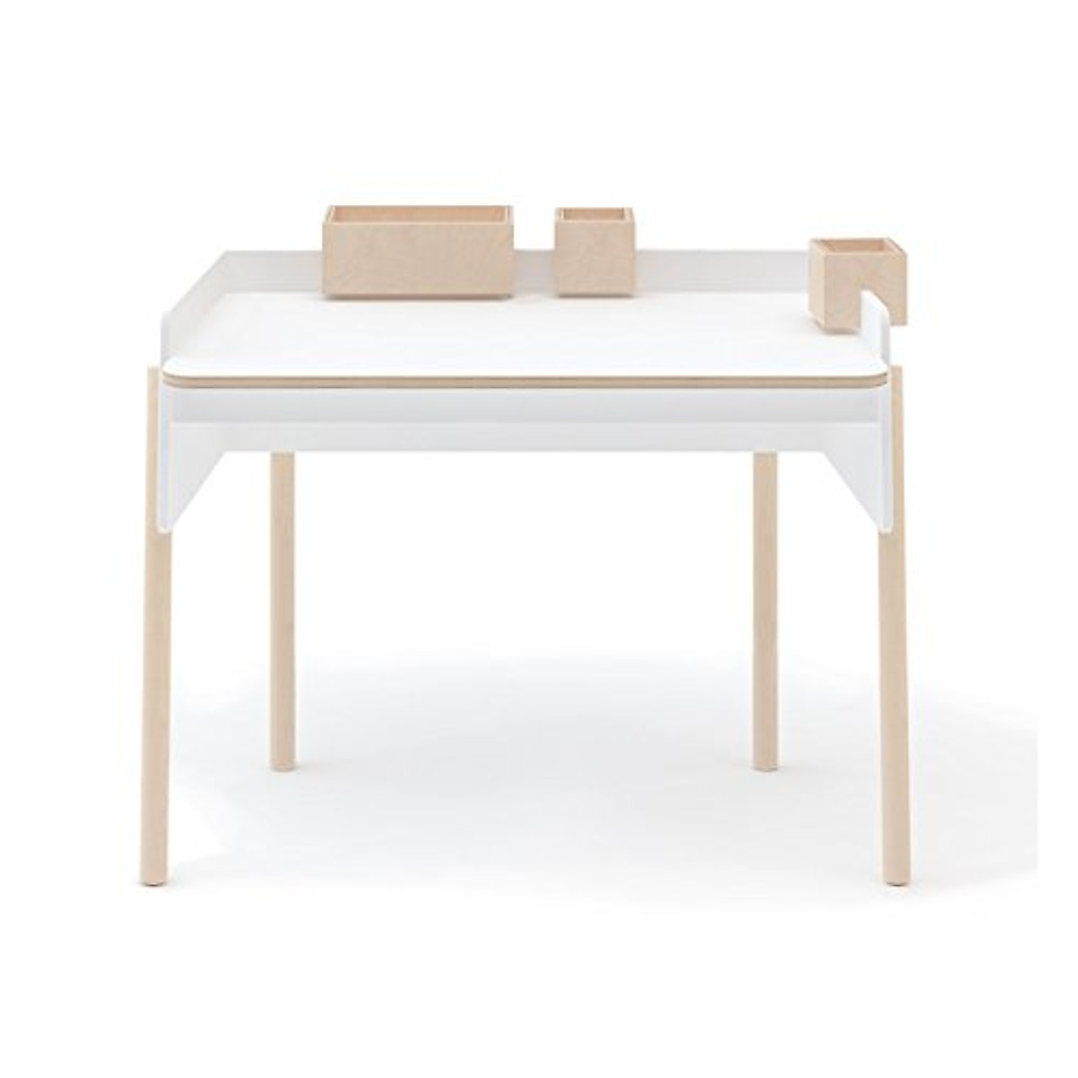 Oeuf Brooklyn Desk - Birch, White