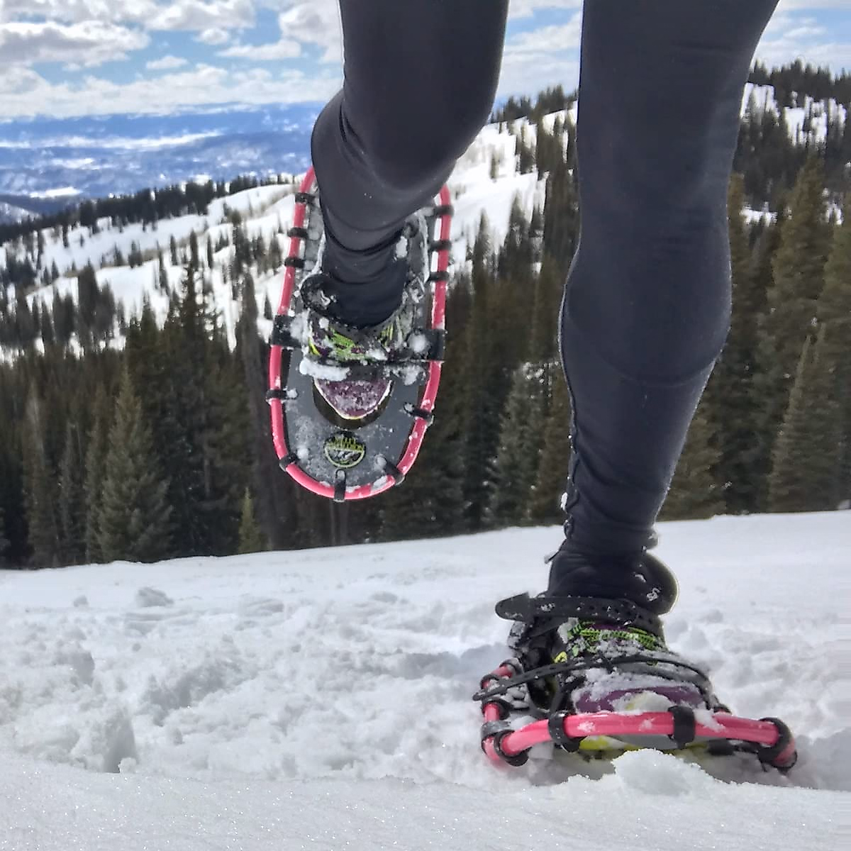 Northern Lites Race Ultralight Running & Racing Snowshoes with Tru Trak Binding, Yellow