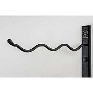 VintageView W Series (3 Ft) - 27 Bottle Wall Mounted Wine Rack (Satin Black) Stylish Modern Wine Storage with Label Forward Design