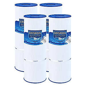 Cryspool Pool Filter Compatible with Hayward CX580XRE, SwimClear C3025, C3030, PA81, Unicel C-7483, Filbur FC-1225, 4 Pack