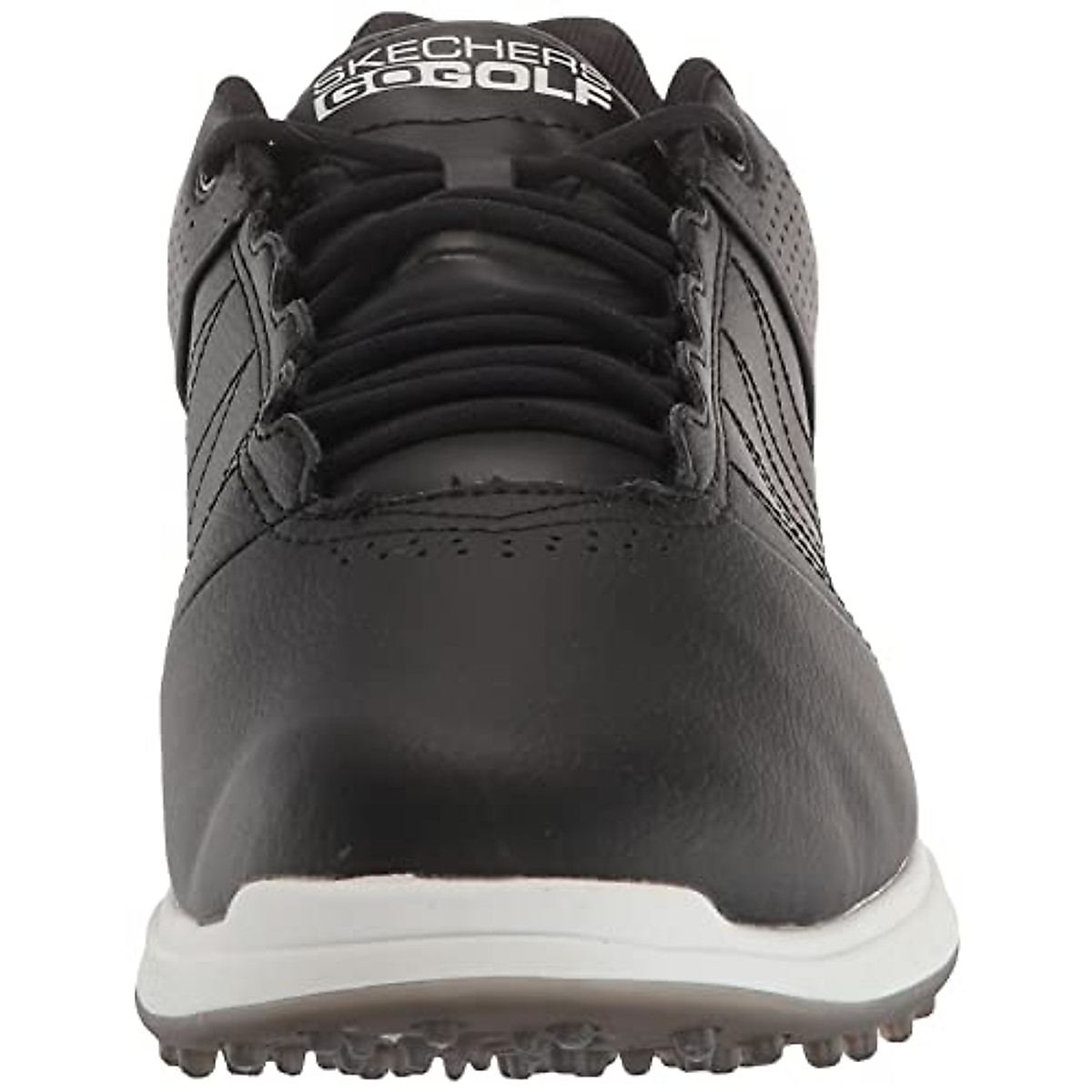 Skechers Men's Pivot Spikeless Golf Shoe, Black, 10.5