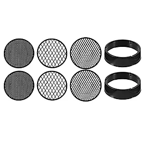 Hemoton 8pcs Sifting Pan Outdoor Gold Panning Soil Sifter Sieve Fine Mesh Screen Classifier for Garden Outdoor