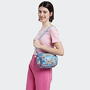 Kipling Womens Gabbie Mini Crossbody Bag, Wild Flowers, 11 L X 7.5 H X 3.3 D US