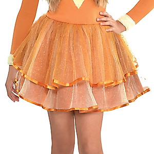 Orange Furry Fox Child Costume Set (Large 12-14) 1 Set - Super Cozy & Adorable - Perfect For Party, Halloween & Play