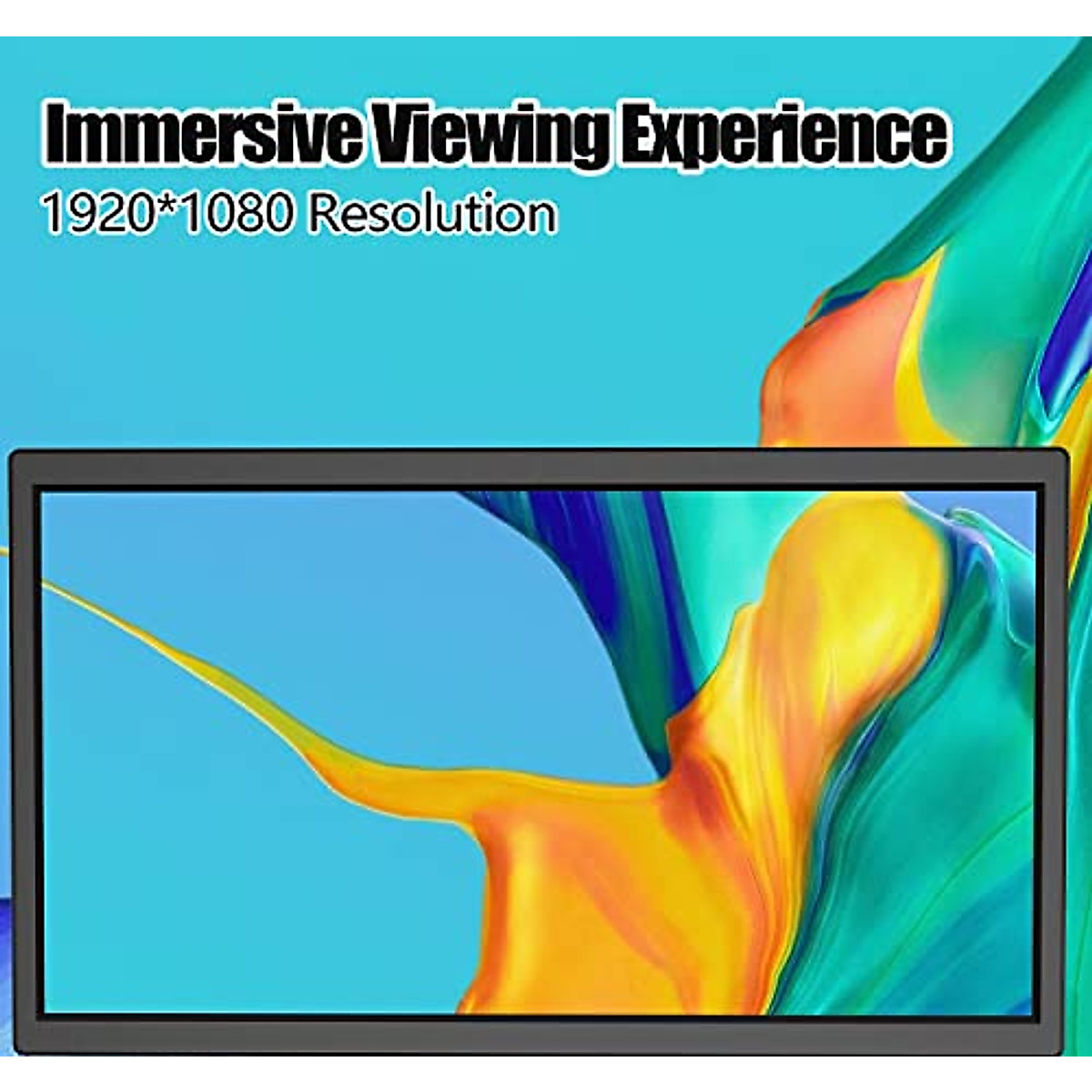 Feihe 22 Inch TV, FHD LED Flat Screen TV 1920 x 1080p IPS Display w/Digital Dual Tuners ATSC/HDMI/VGA/AV/USB, 12 Volt RV TV Built in Dual Speakers Suitable for Kitchen/RV/Caravan and Boat