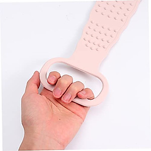 FRCOLOR Home Tools Body Scrub Body Towels Bath Scrubber Body exfoliator Brush Shower Scrubber Silicone Shower Back Scrubber Body srub Deep Cleaning Back pad mud Towel Body Brush rub mud