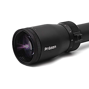 Prazen Optics Ridgesite Riflescope, Second Focal Plane, Fully Multi Coated Lens', IPX7 Waterproof, Capped Turrets, Premium Quality Scope (MDR Reticle, 3-9x40)…