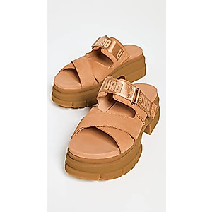 UGG Women's Ashton Slide Sandal, Toast, 8