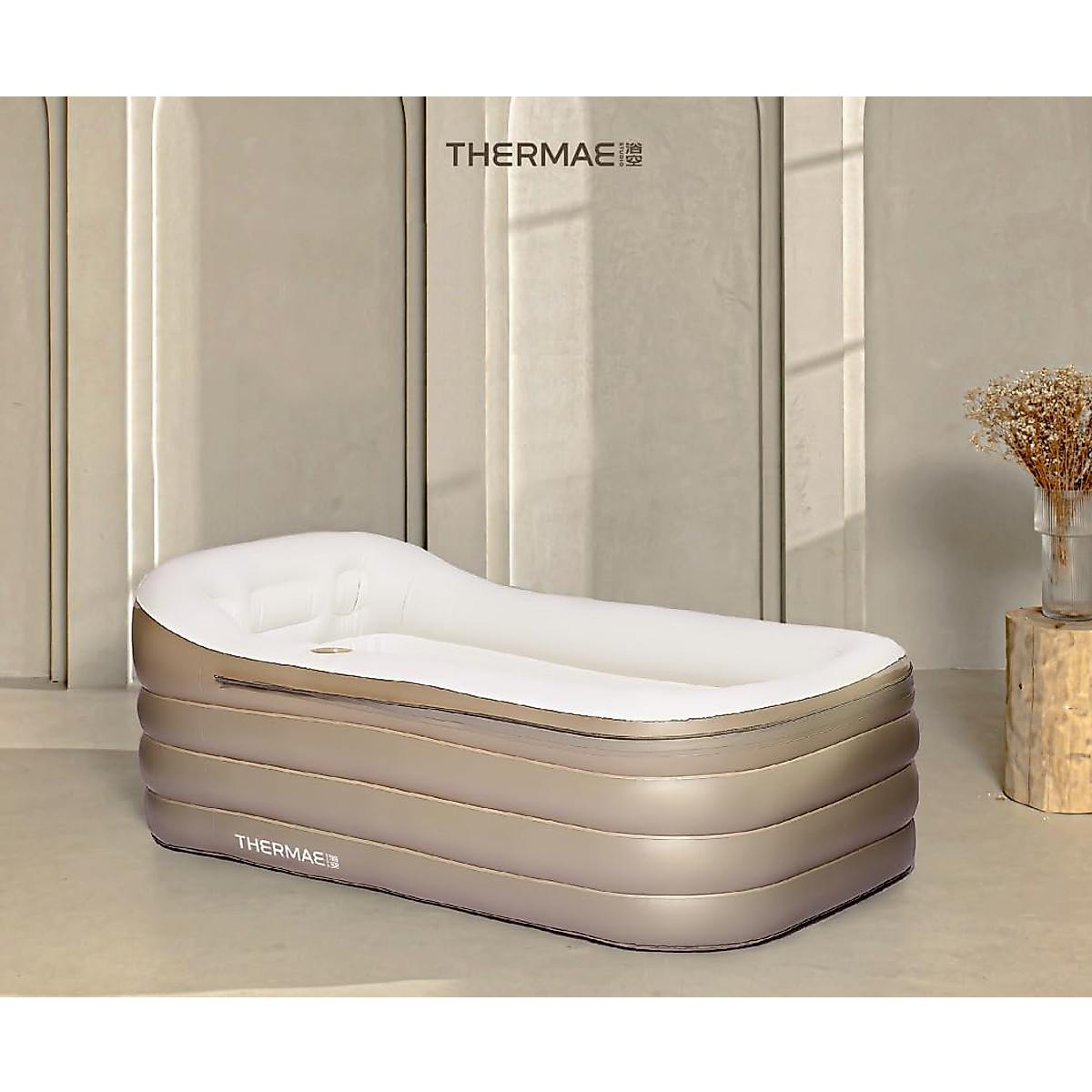 ThermaeStudio® Mobile bathtub,Inflatable bathtub -SPA bathtub - Foldable,Portable,Freestanding | Designed in Rome