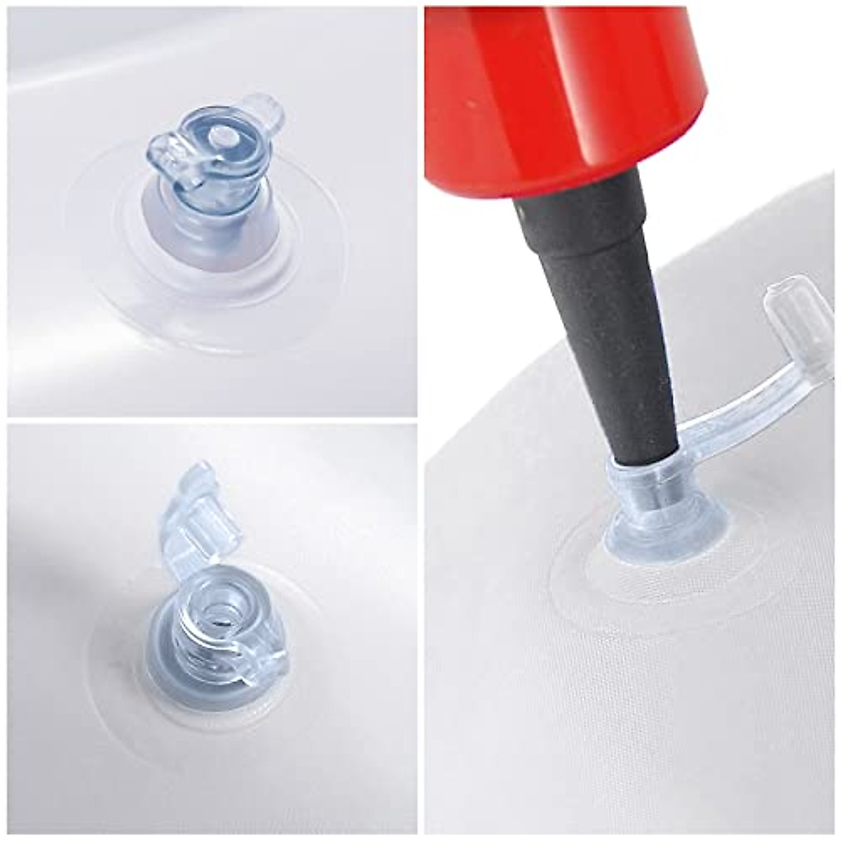 Maibiansm 4 Pack Floating Pool Lights, Inflatable LED Light Up Beach Balls for Kids, Waterproof Color Changing Led Glow Globe for Garden, Yard, Pool