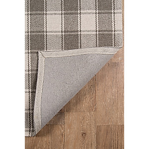 Erin Gates by Momeni Marlborough Charles Grey Hand Woven Wool Area Rug 8' X 10'