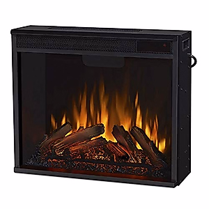 BOWERY HILL Traditional Wood Fireplace TV Stand for TVs up to 67" in Espresso