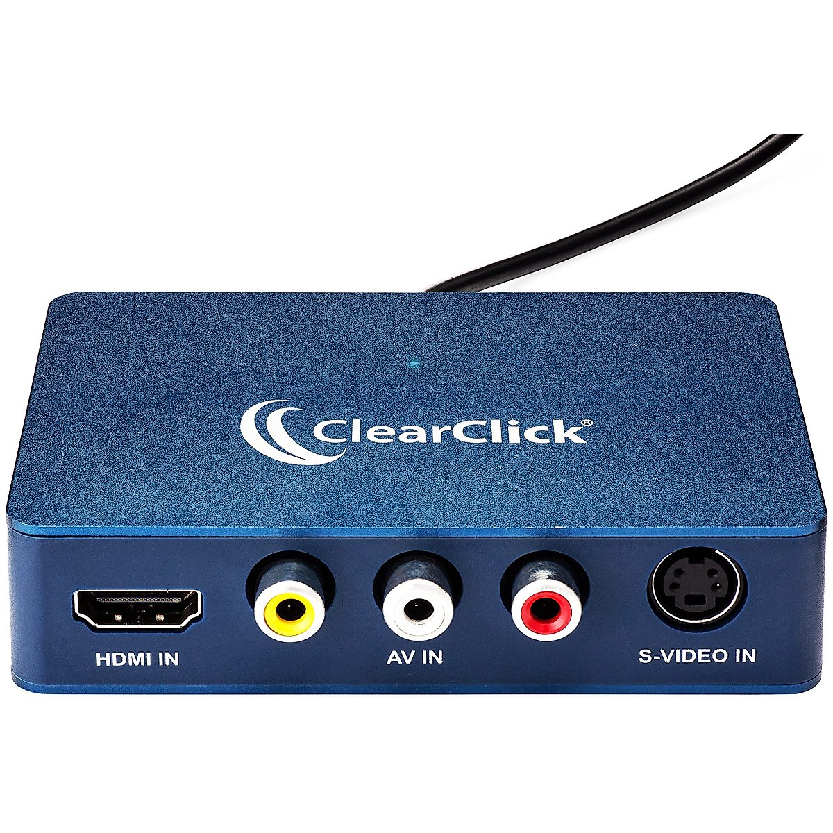 ClearClick Video to USB 1080P Audio Video Capture & Live Streaming Device - Input HDMI, AV, RCA, S-Video, VCR, VHS, Camcorder, Video8, Hi8, DVD, Gaming Systems - USB-C Plug & Play