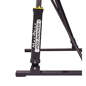 GCI Outdoor MaxRelax Pod Rocker Portable Rocking Chair & Outdoor Camping Chair, Red