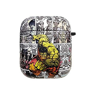 Airpod Case, Airpod Cover, Phone Accessories, Gift for Friends, Cartoon Airpod Case, Unique Airpod Case, Marvel Character Airpod Accessories (Generation 1/2, Spider-Man)