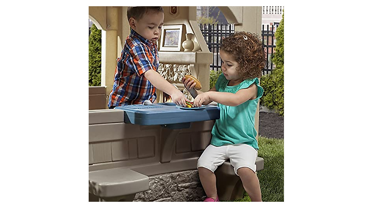 Step2 Charming Cottage Kids Outdoor Playhouse - Durable & Fun