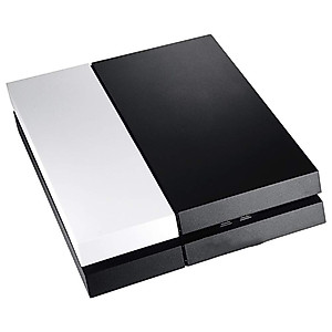 Faceplate Shell HDD Bay Hard Drive Cover Case Replacement for PlayStation 4 PS4 Console (White)