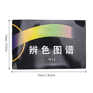 Color Blindness Test Book, Computer Software, Excellent Paper, 36 Pictures, Color Blindness Test, for