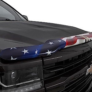 Stampede | Vigilante Hood Protector - High Profile / American Flag w/Eagle| 2008-2022 Toyota Sequoia, 2007-2013 Toyota Tundra | 2321-30