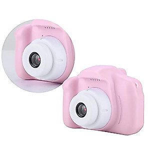 1080P Kid Video Camera,X2 Mini Portable 2.0 inch IPS Color Sn Children's Digital Camera HD 1080P Camera (Pink)