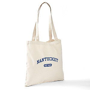 CafePress Nantucket EST 1641 Tote Bag Canvas Tote Shopping Bag