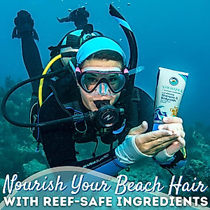 STREAM 2 SEA 3 in 1 Hair Shampoo Bodywash and Conditioner For Outdoor Activities, 6 Fl oz Reef Safe, All Natural and Organic Camping Shampoo and Liquid Soap, Paraben Free All In One Skin, Hair Care