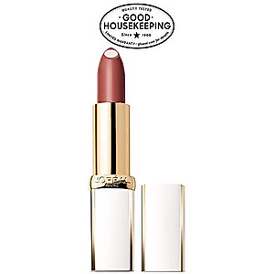 L’Oréal Paris Age Perfect Luminous Hydrating Lipstick + Nourishing Serum, Bright Mocha, 0.13 oz.