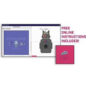 CAT-CAT Walker | Soldering Kit | DIY Electronics Kit for STEM and STEAM Students | Intermediate Hardware Design Kit | Brushbot Electronics Kit