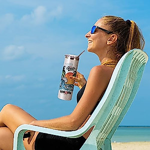 PYD Life Sublimation Tumblers Glitter Blanks Skinny 30 OZ Silver Straight Stainless Steel Tumbler with Lid and Stainless Straw for Tumbler Heat Press Sublimation Oven Printing 4 Pack