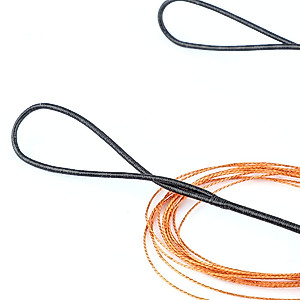 Ruiqas Recurve Bow String 51 Inch, Durable Polyester Fiber String for Outdoor Sports Longbow Archery Accessory