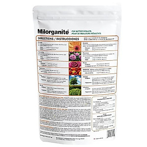 Milorganite All-Purpose Eco-Friendly Slow-Release Nitrogen Fertilizer 6-4-0, 5lb (Pack of 2)