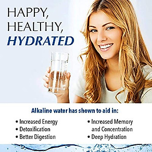 AquaGreen Alkaline Water Ionizer Machine AG7.0, Home Filtration System Produces pH 4-10.5 Water, 7 Water Settings, Up to -570mV ORP, 6000L Per Filter, Silver