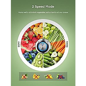 Juicer Machines Vegetable and Fruit, 800W Powerful Juilist Centrifugal Juicer Machines Easy to Clean with Brush, Dual Speeds Juice Extractor Machine with Large 3'' Feed Chute & Anti-Drip