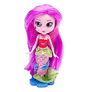 Bright Fairy Friends BFF Mermaid Doll with Color Change Wings, 4 Surprise Mermaid Accessories, Motion Activated Light up Jar, Ideal Nightlight for Kids, Gifts for Kids 3 Years and Older