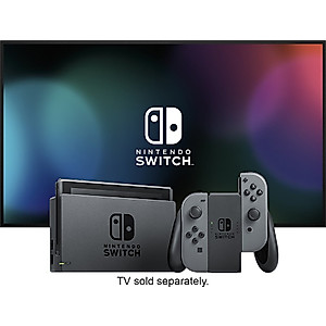 Nintendo Swtich 4 items Bundle:Nintendo Switch 32GB Console Gray Joy-con,64GB Micro SD Memory Card and an Extra Pair of Nintendo Joy-Con (L/R) Wireless Controllers Neon Blue,The Legend of Zelda