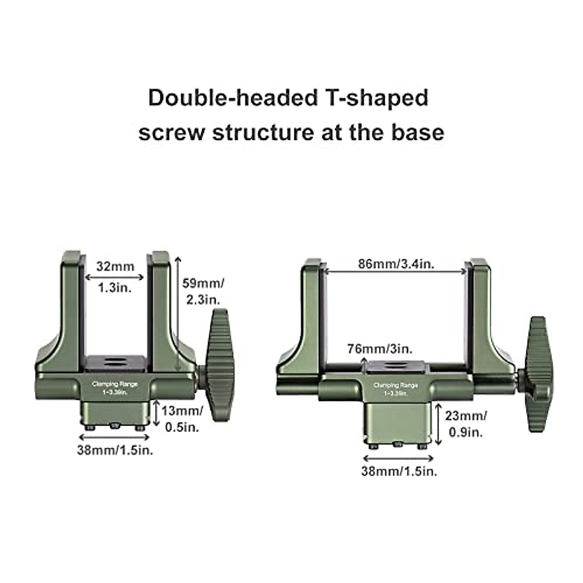 SUNWAYFOTO SM-86 Hunting Tripod Rifles Gun Rest for Shooting Saddle Mount to Arca Swiss Clamp Adapter
