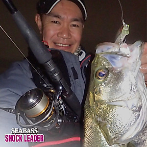 Varivas. Sea Bass Shock Leader Vep-f Nylon, 30lb 30m.