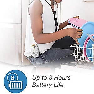 VTech DM111 Upgraded Audio Baby Monitor. 1 Parent Unit with Rechargeable Battery, Best-in-Class Long Range, Digital Wireless Transmission, Crystal-Clear Sound, Plug & Play, Sound Indicator & Alerts