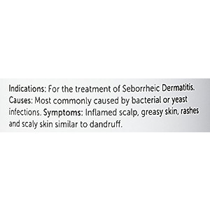 Veterinary Formula Clinical Care Antiparasitic & Antiseborrheic Medicated Dog Shampoo, 16 oz – Paraben, Dye, Soap Free – Hydrating and Antifungal Shampoo for Dogs, White