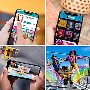 LEGO VIDIYO Hiphop Robot Beatbox 43107 Building Kit with Minifigure; Creative Kids Will Love Producing Music Videos Full of Songs, Dance Moves and Special Effects, New 2021 (73 Pieces)