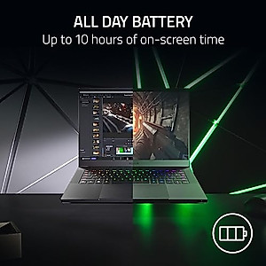 Razer Blade 14 Gaming Laptop (2023): AMD Ryzen 9 7940HS CPU - NVIDIA GeForce RTX 4070 GPU - 14" 16:10 QHD+ 240Hz -16GB DDR5 RAM - 1TB SSD - Windows 11 - Vapor Chamber Cooling - Chroma RGB