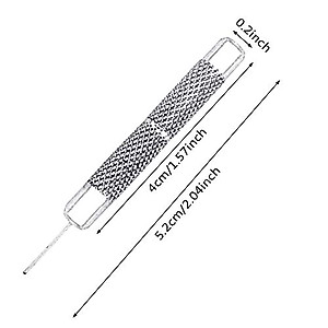 AYWFEY 16 Pieces SIM Card Removal Openning Tool Tray Eject Pins Needle Opener Ejector Compatible with All iPhone Apple iPad HTC Samsung Galaxy Cell Phone Smartphone Watchchain Link Remover