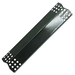 Porcelain Heat Plate Replacement (4-Pack) for Specific Grill Models Grill Master, Nexgrill, Members Mark & Uberhaus (Dimensions: 14 9/16" X 3 3/8")