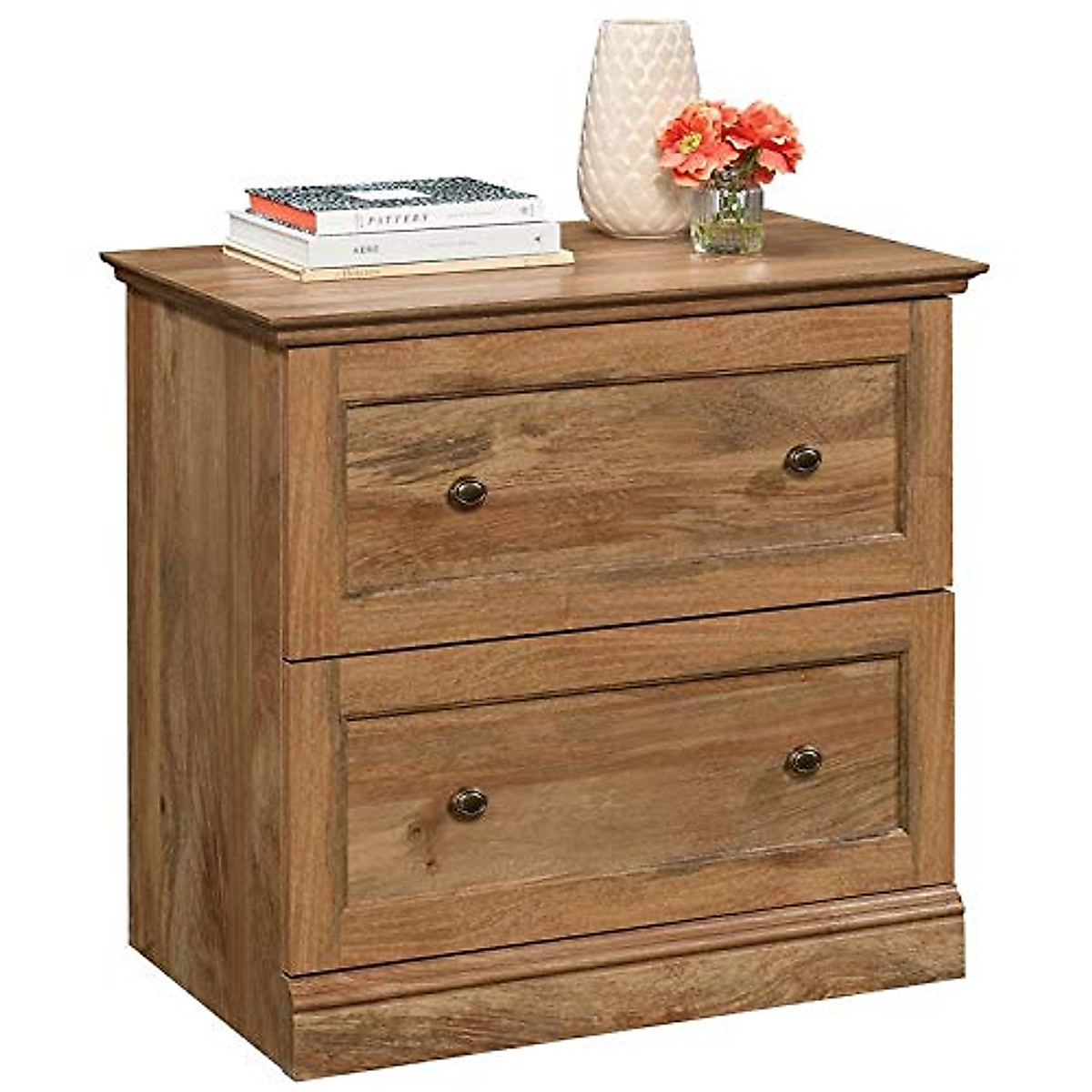 Sauder Barrister Lane Engineered Wood Lateral File Cabinet in Sindoori Mango