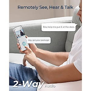 REOLINK 5MP Solar Security Cameras Wireless Outdoor, Argus 3 Pro+Solar Panel with 2K+ Color Night Vision, 2.4/5GHz WiFi, Human/Vehicle Detection, No Hub Needed(2 Pack)