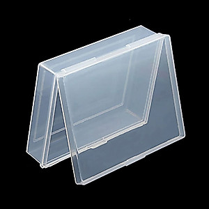 M-TOP Playing Card Case Plastic Clear for Storage Poker, Pokemon, MTG, Yugioh and Baseball Trading Cards, Small Playing Card Box, Deck Holders for Playing Card4 PACKS