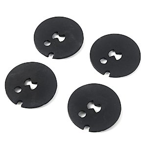 (4-Pack) TonGass Water Softener Venturi Gasket (Part No. 7204362) - Replaces 7082582, 7163663, 7190547 and 7176195 - Compatible with Ecodyne, K, K Elite and Whirlpool
