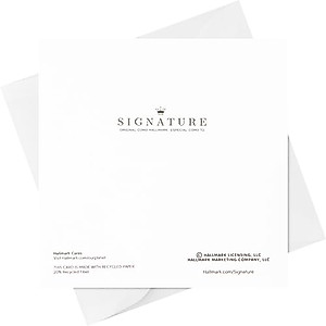 Hallmark Signature Thank You Card, Thank You So Much (Nurses Day Card, Teacher Appreciation, Healthcare Worker Gift)