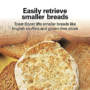 Hamilton Beach 2 Slice Toaster with Extra Wide Slots, Shade Selector, Auto-Shutoff, Cancel Button and Toast Boost, Red