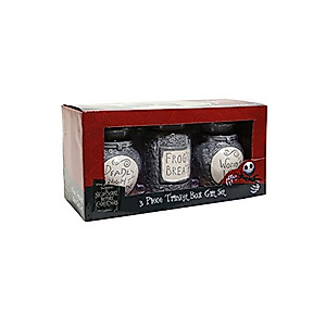The Nightmare Before Christmas Sally Jars 3 piece Trinket Box Gift Set